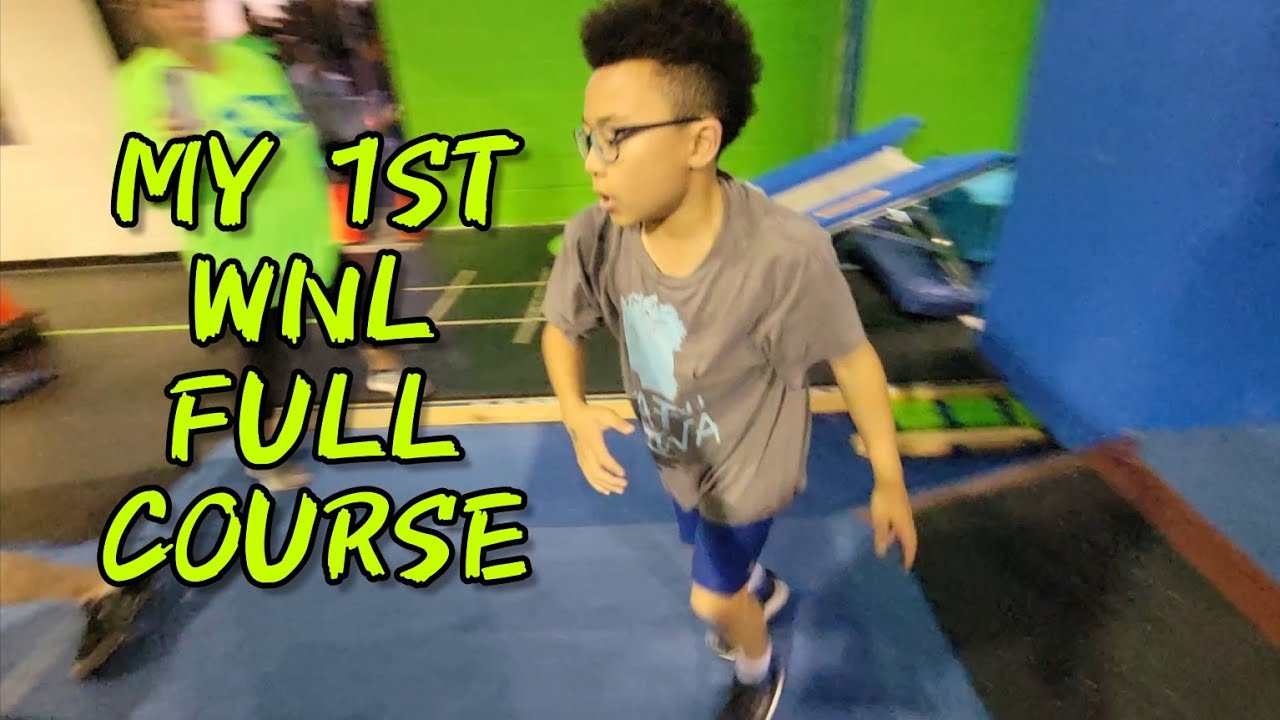 My first World Ninja League full course 10/22/22 - Ninja Logic gym ...