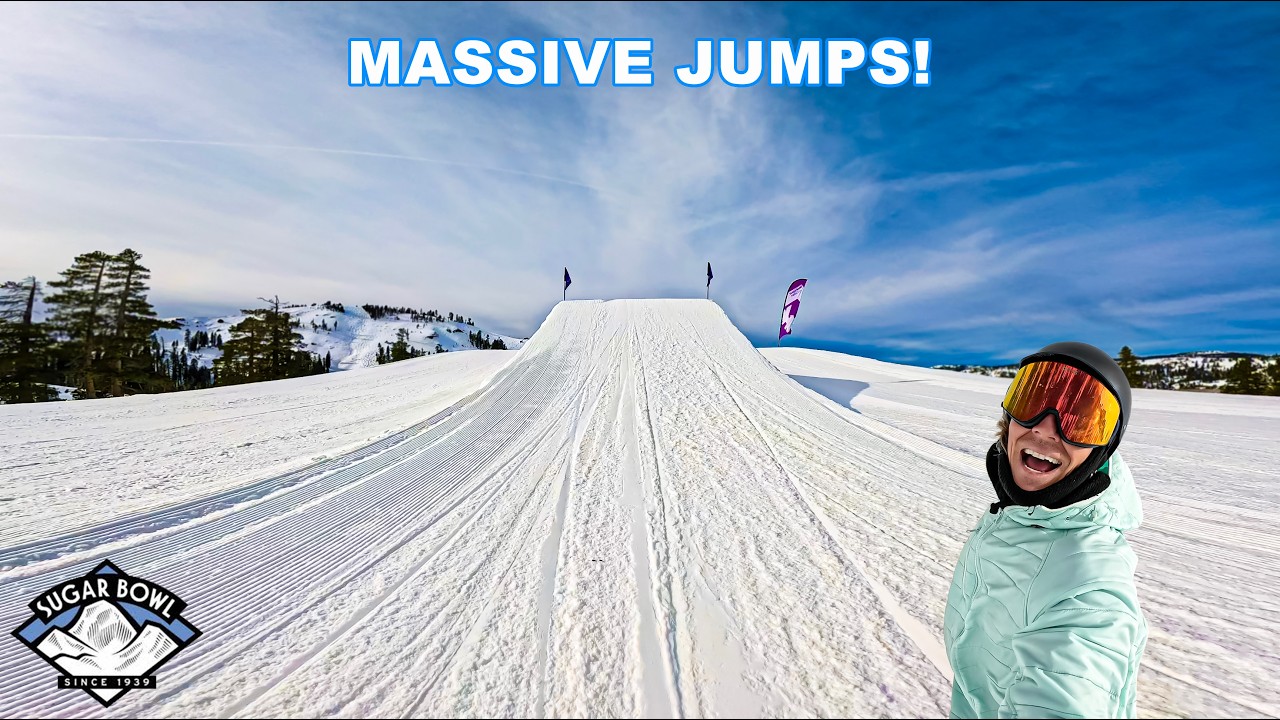 FIRST BIG JUMP SESSION IN YEARS!! | SUGAR BOWL, CA - YouTube