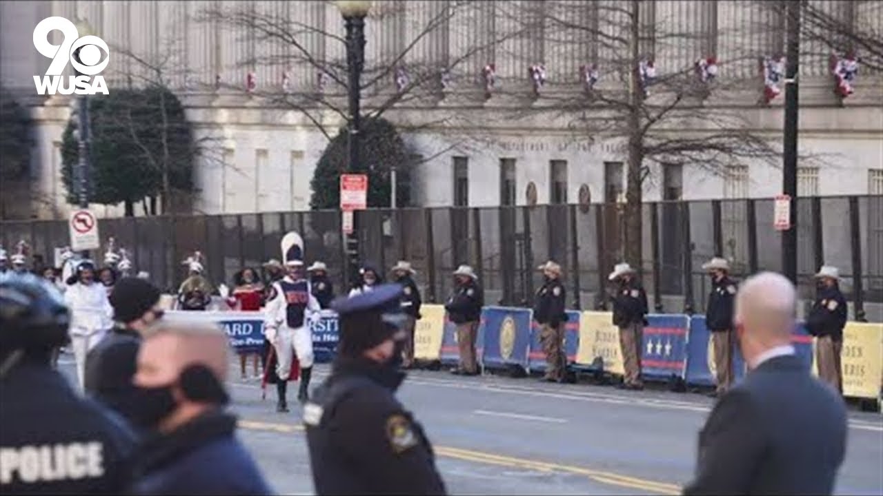 Howard University 'Showtime' Marching Band performs in the inauguration ...
