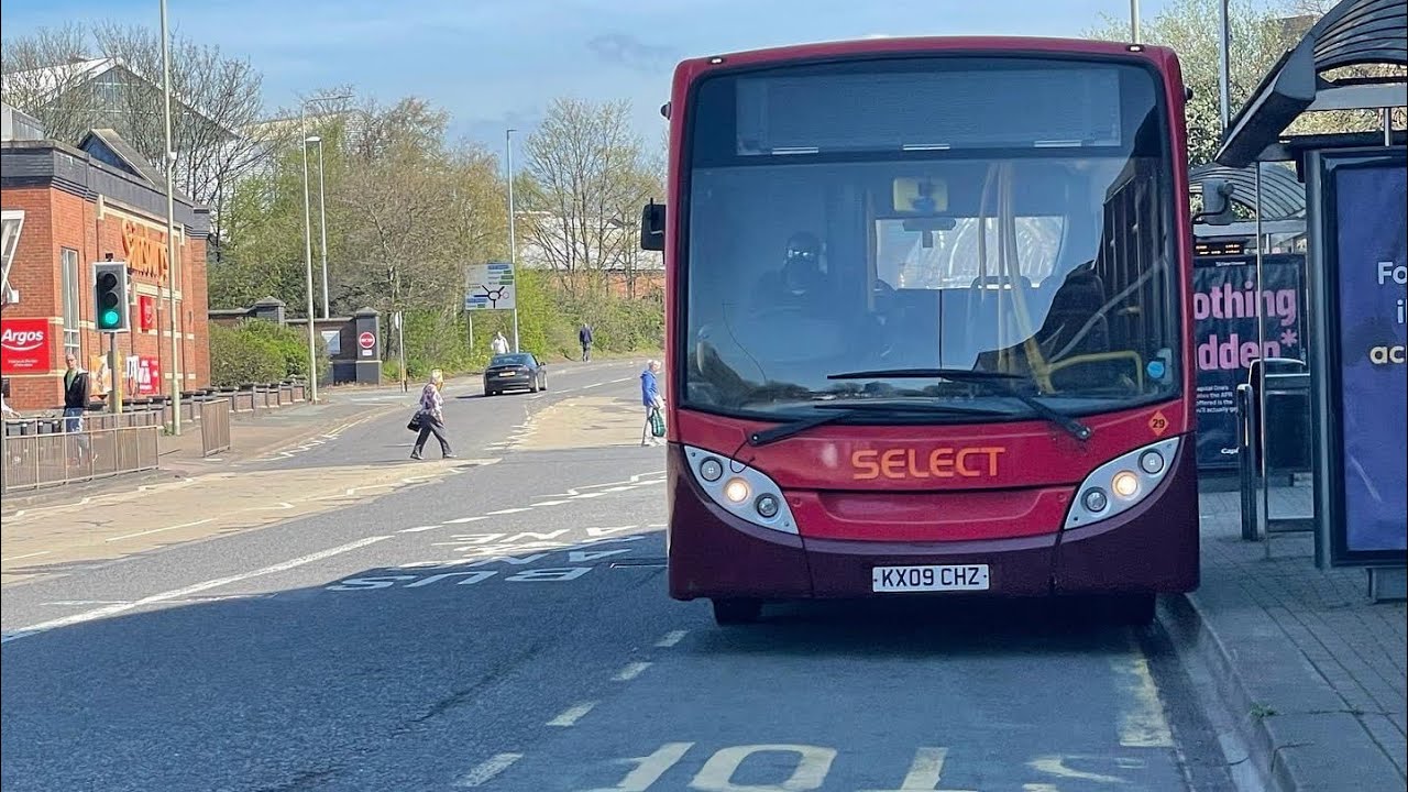 Select Bus Services 29 ADL Enviro200 KX09 CHZ - YouTube