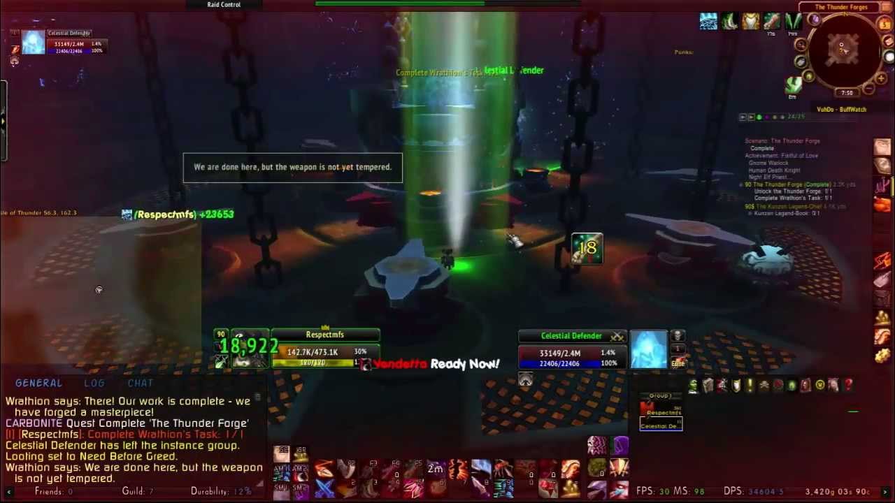 The Thunder Forge - World of Warcraft Quest Guide - YouTube