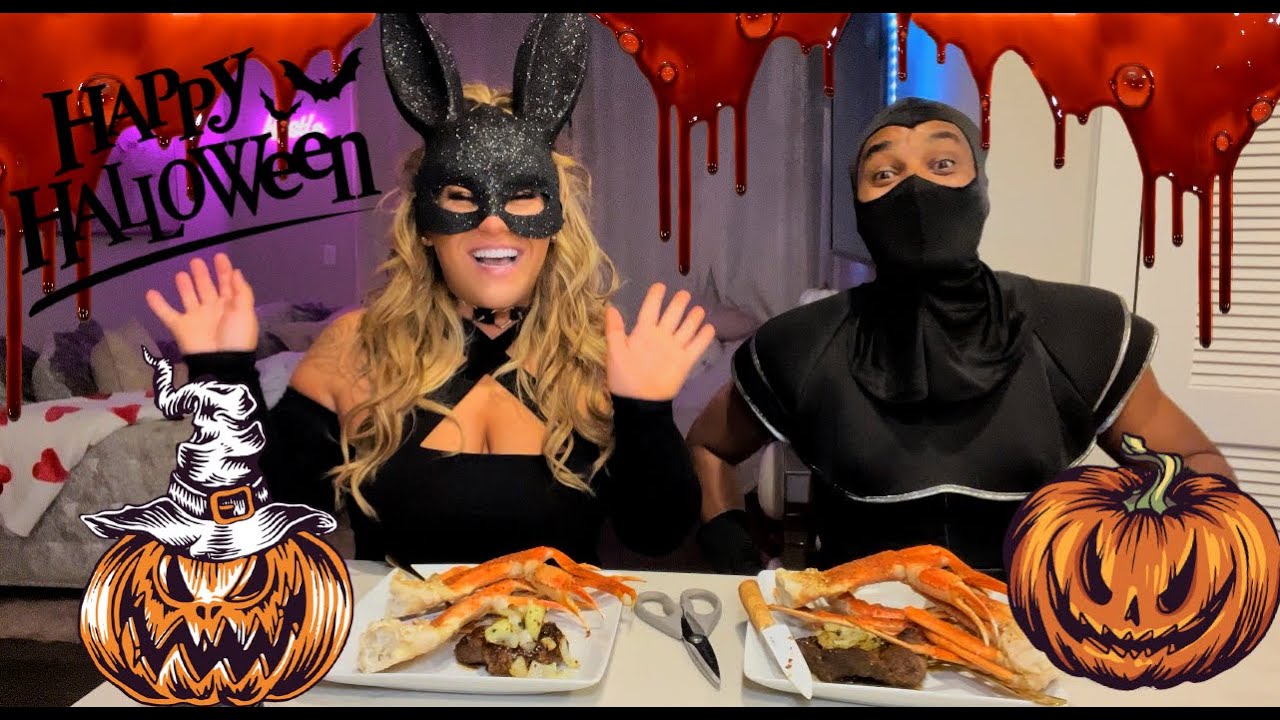 HAPPY HALLOWEEN 😈🎃👻•EATING SHOW• - YouTube