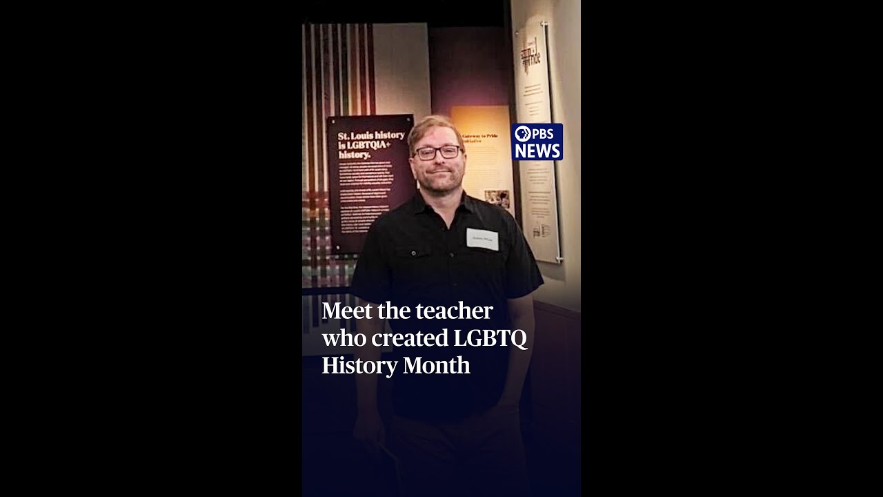 Meet the teacher who created LGBTQ History Month - YouTube