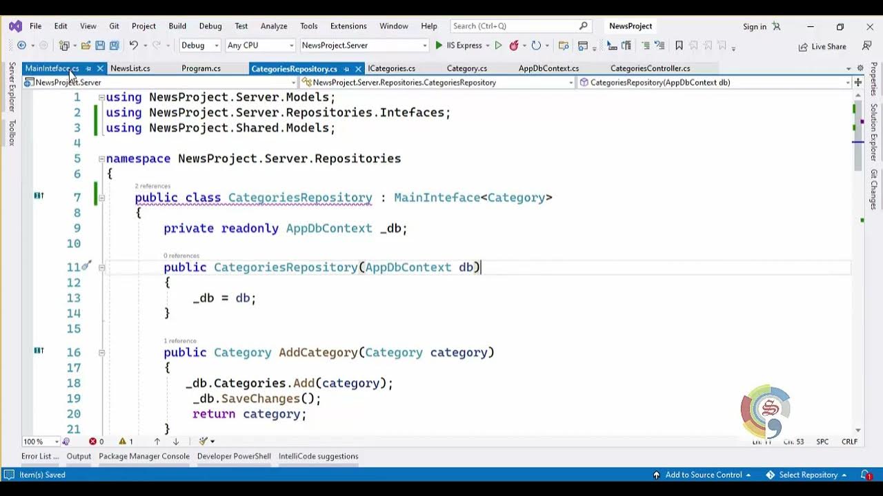14 [Arabic] Generic InterFace ASP.net core with Blazor WebAssembly - YouTube