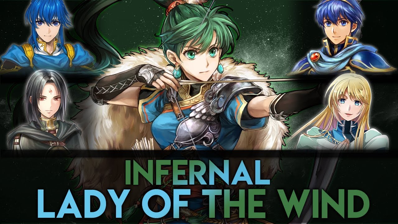 Fire Emblem Heroes - Lady of the Wind (Infernal - Lyn) - YouTube
