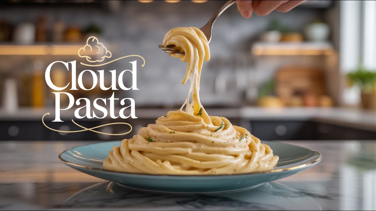 Creamy Cloud Pasta Recipe || Ultra Fluffy, Dreamy & Delicious - YouTube