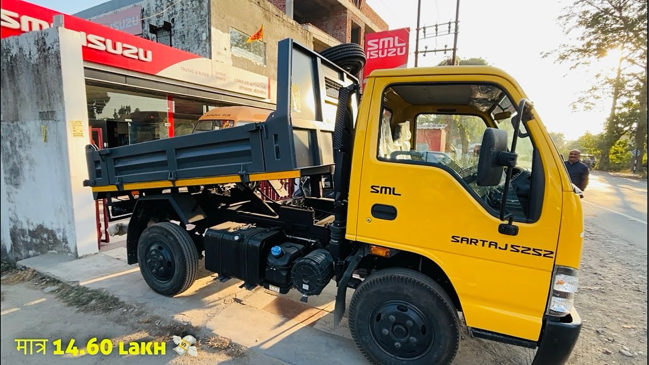 भारत 🇮🇳 का सबसे छोटा TIPPER 🤩- ALL new SML 5252xm Tipper ️ - YouTube