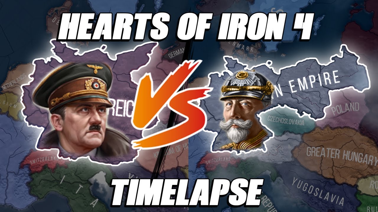 [HOI4] Kaiser vs Führer - Which is the best Germany? - HOI4 Timelapse ...