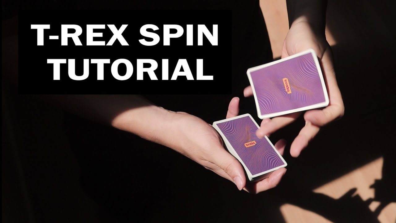 T-REX SPIN - BEGINNER Cardistry Tutorial - YouTube