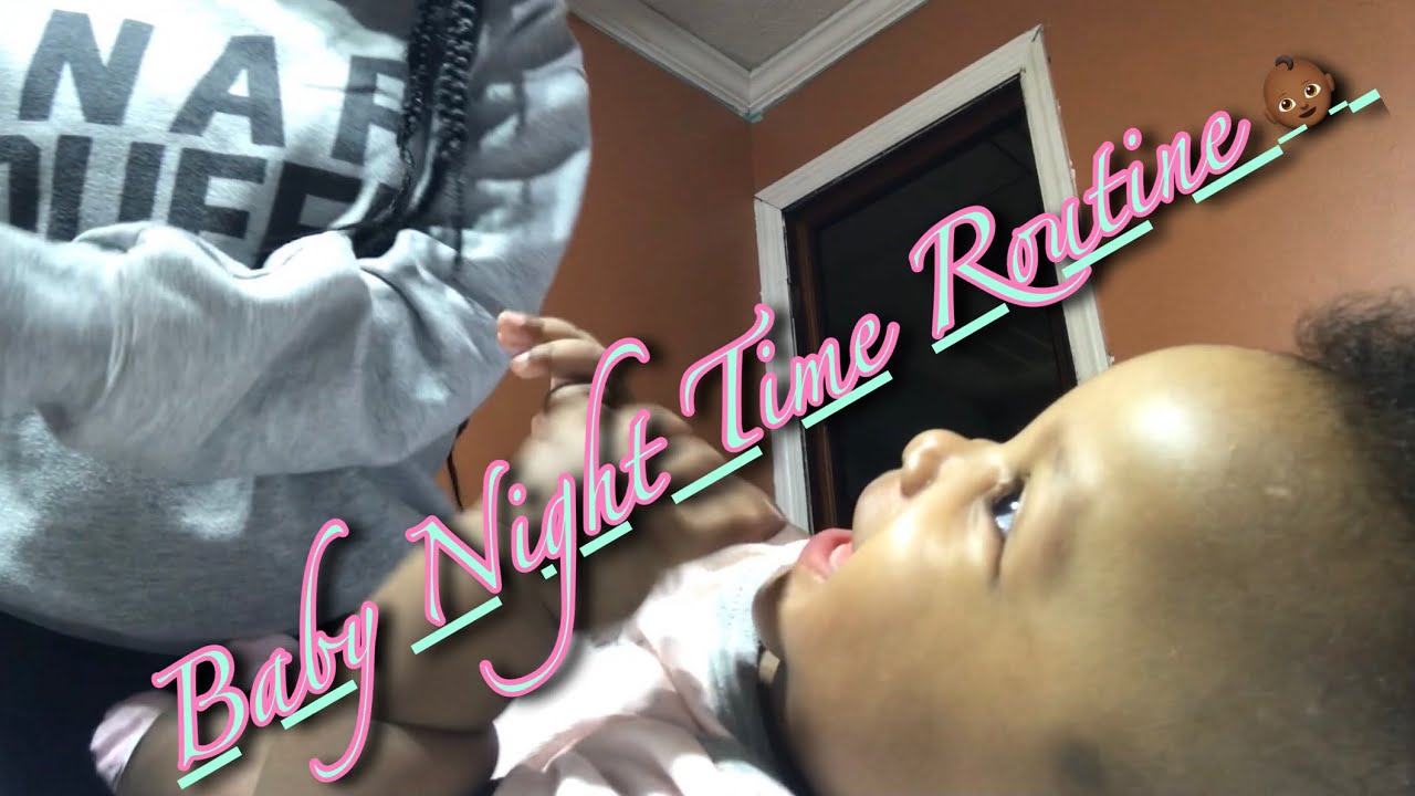 Baby Night Time Routine| 4 Months| Bath Night - YouTube