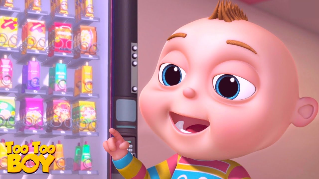 Vending Machine Episode | Too Too Boy | Cartoon Animation For Children - YouTube