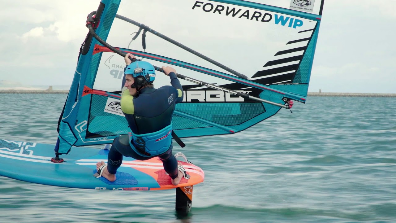 Windfoil Flight School- Upwind - YouTube