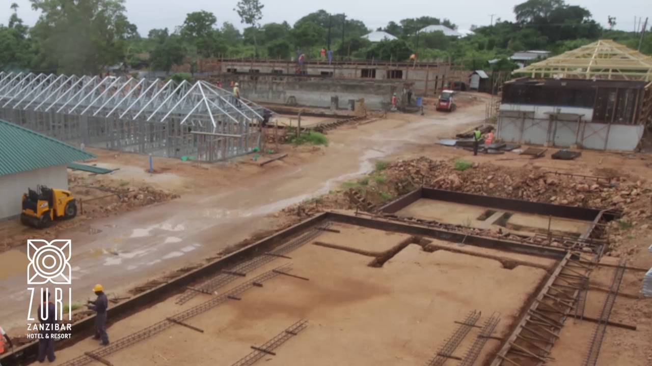 ZURI ZANZIBAR HOTEL & RESORT CONSTRUCTION PROGRESS - YouTube