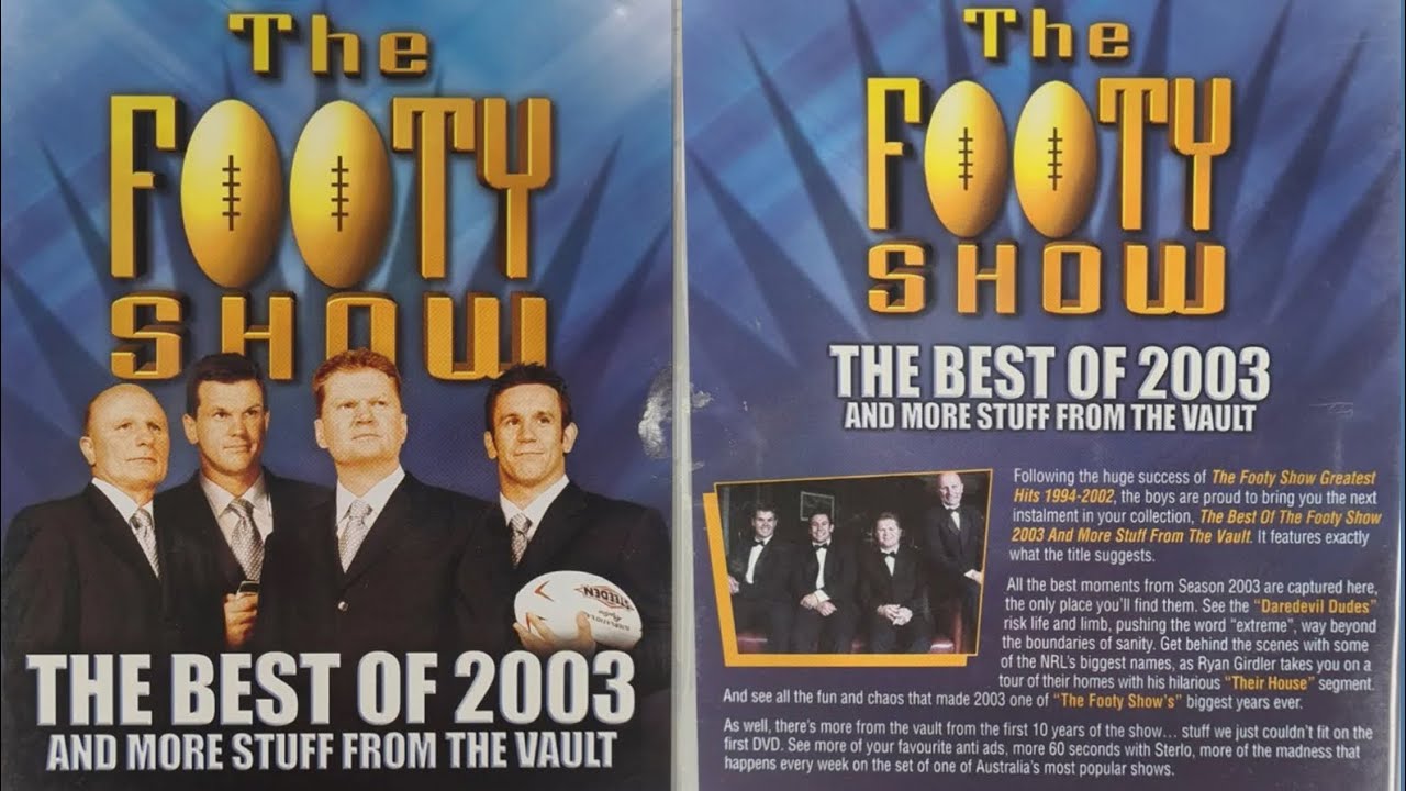The Footy Show - The Best Of 2003 (And More Stuff From The Vault) - YouTube