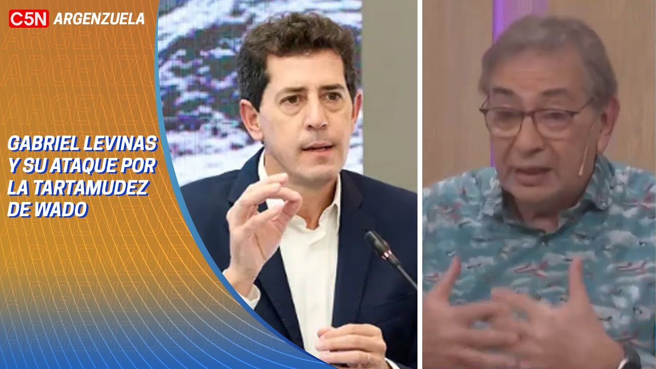 GABRIEL LEVINAS discriminó a WADO DE PEDRO ante una POSIBLE CANDIDATURA ...