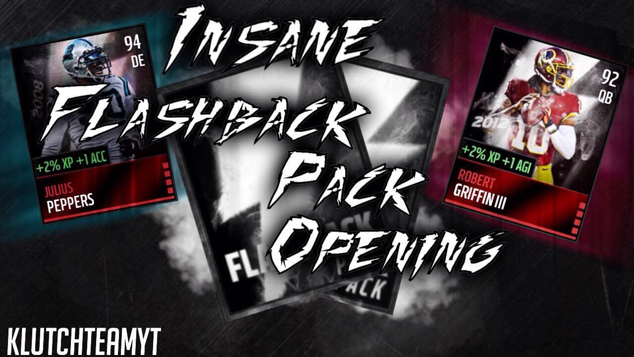 Madden Mobile 16: BEST FLASHBACK PACK ON YOUTUBE?! - YouTube