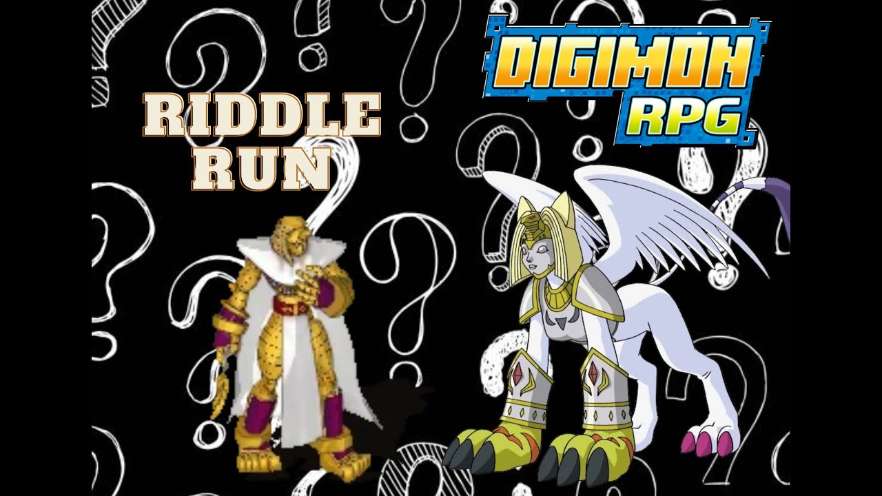 Digimon RPG Online - Riddle run - YouTube