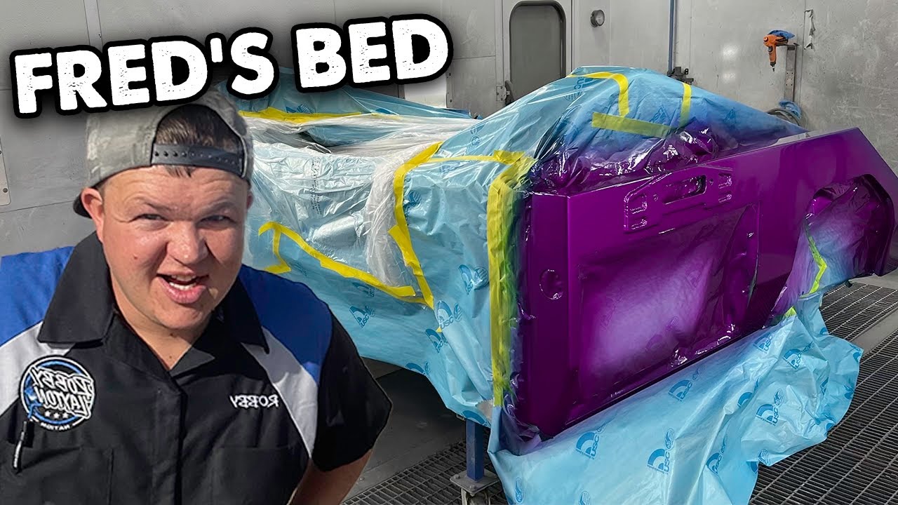 Finally, King Fred is Fully Painted! - YouTube