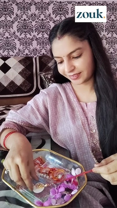 raksha bandhan celebration ft. Zouk bags #rakshabandhan #gifting #rakhi #siblings - YouTube