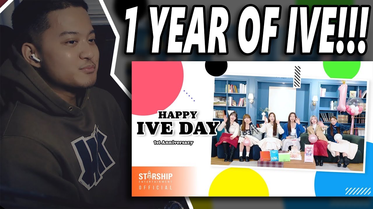 HAPPY IVE DAY ｜ IVE Debut 1st Anniversary | REACTION - YouTube