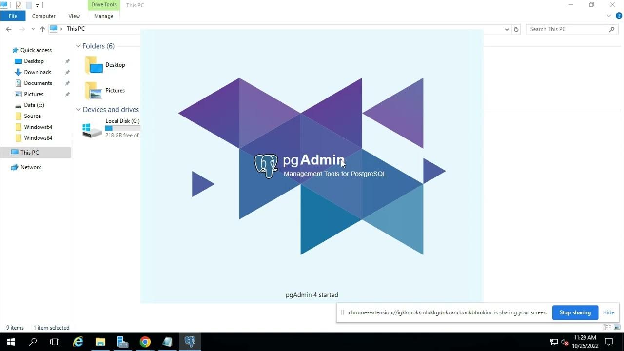 Instal postgresql dan create enterprise geodatabase arcgis - YouTube