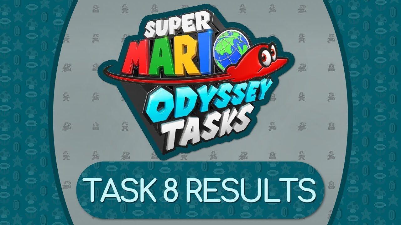 TASK 8 RESULTS | Super Mario Odyssey Tasks Season 3 - YouTube