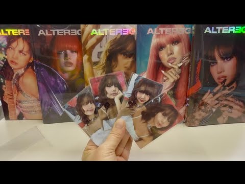 BLACKPINK Lisa '' Alter Ego '' SUNNI Photocards Set İnceleme #unboxing ...
