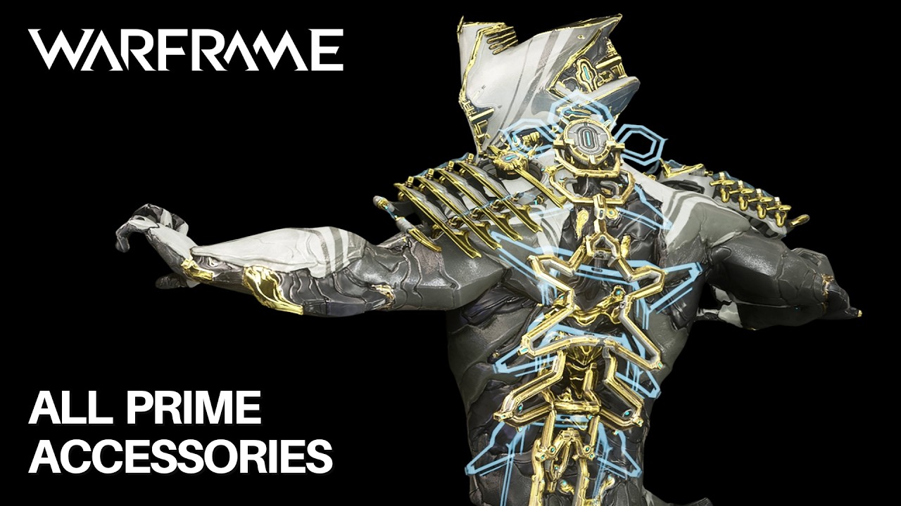 Warframe - All Prime Accessories Showcase - YouTube