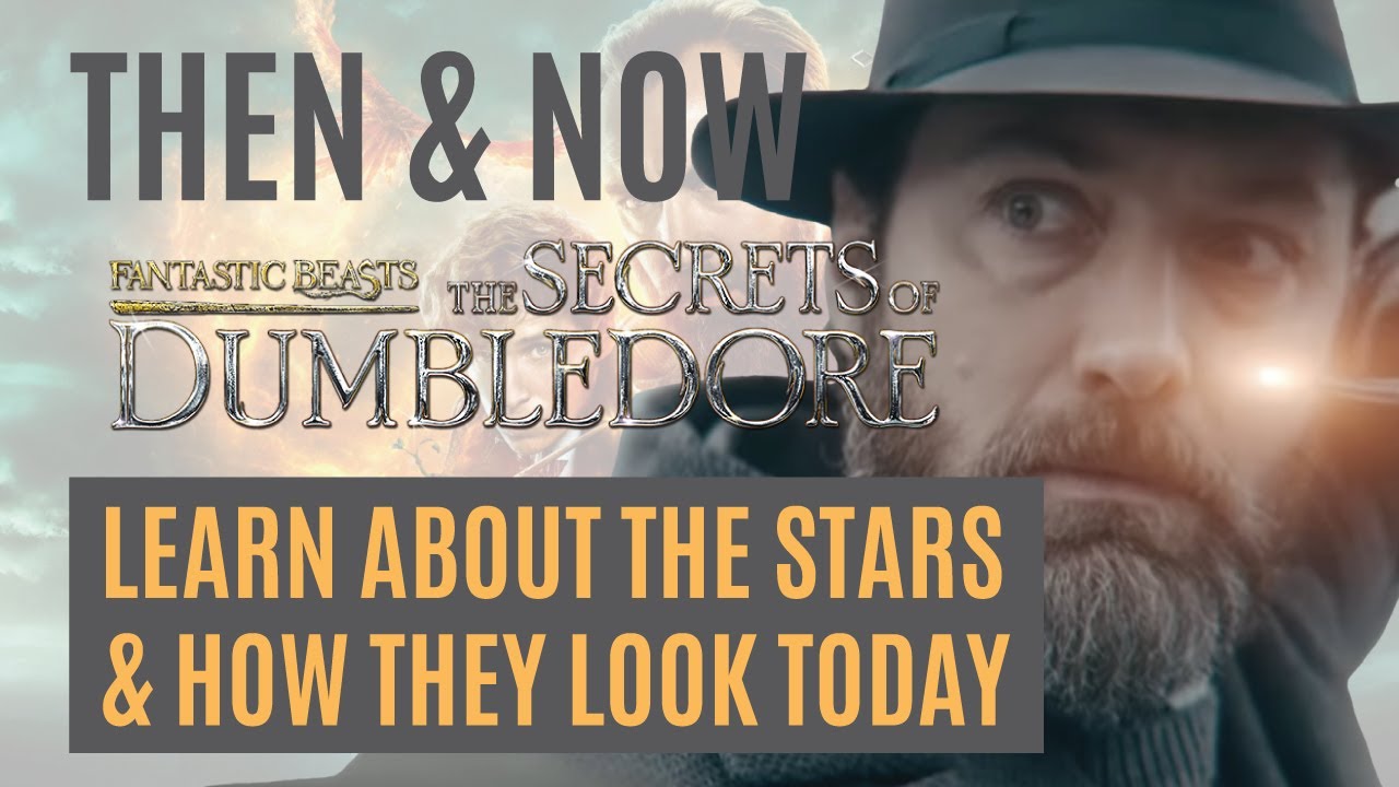 THEN and NOW Who Starred in FANTASTIC BEASTS: THE SECRETS OF DUMBLEDORE ...