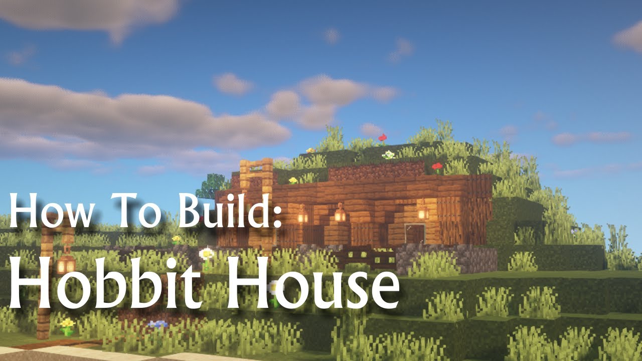 Minecraft: How to Build a Hobbit house | TUTORIAL easy to build - YouTube