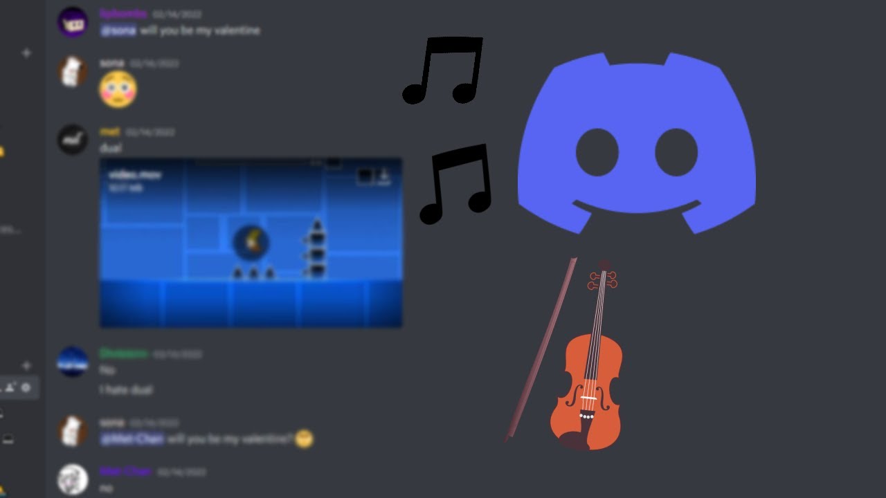 Discord Sings Smallest Violin - YouTube
