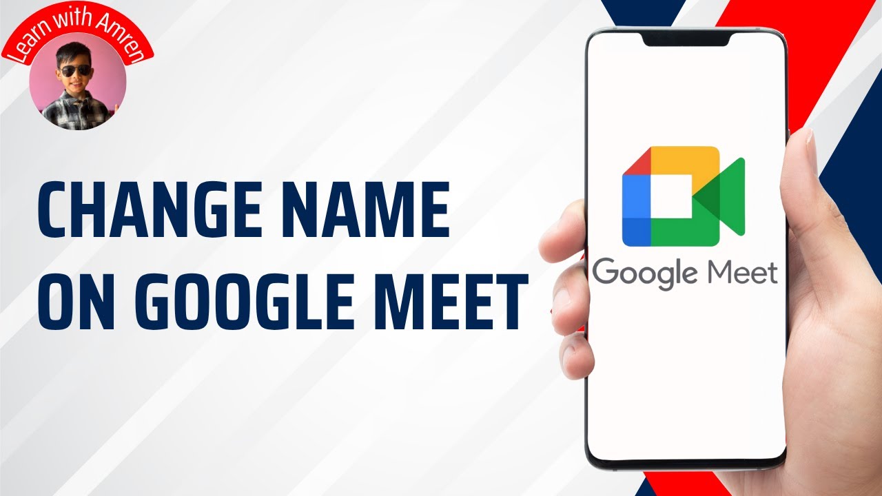 How to Change Name on Google Meet - YouTube