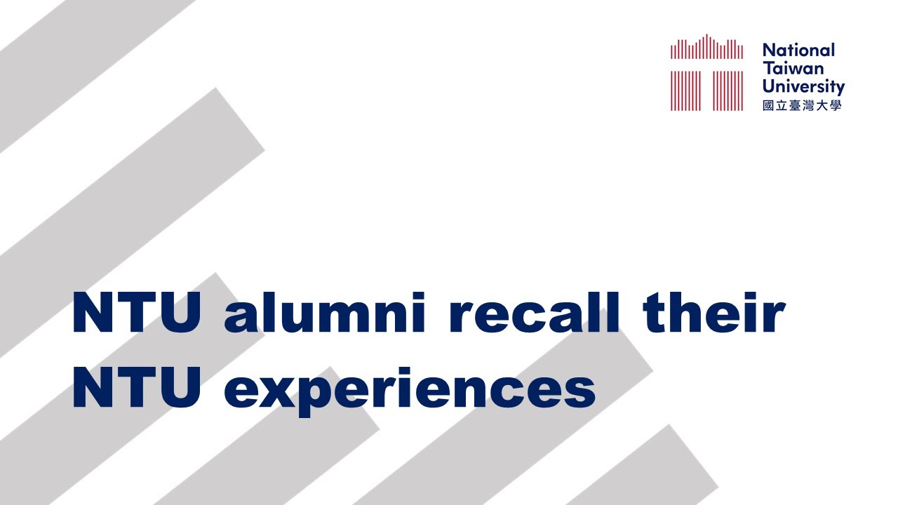 NTU Alumni Recall Their NTU Experiences - YouTube