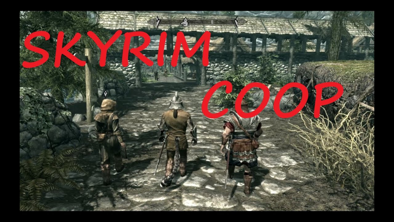 SKYRIM COOP! - Похождения в коопе! - YouTube