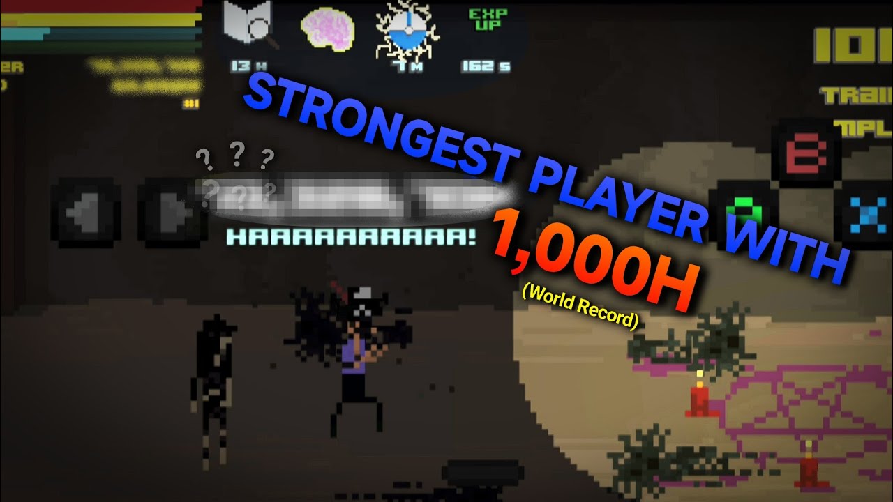 WORLD RECORD: STRONGEST PLAYER WITH 1,000H OF GAMEPLAY TIME!!! - YouTube