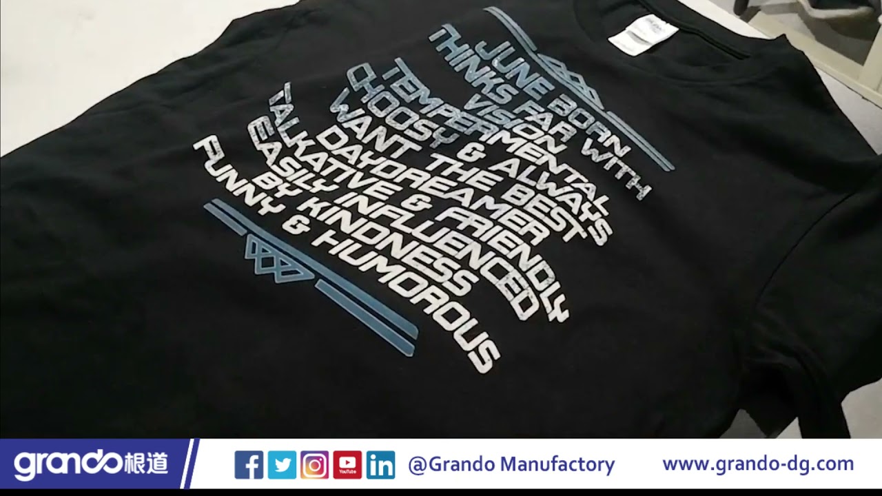 GRANDO DTF PRINTER - YouTube