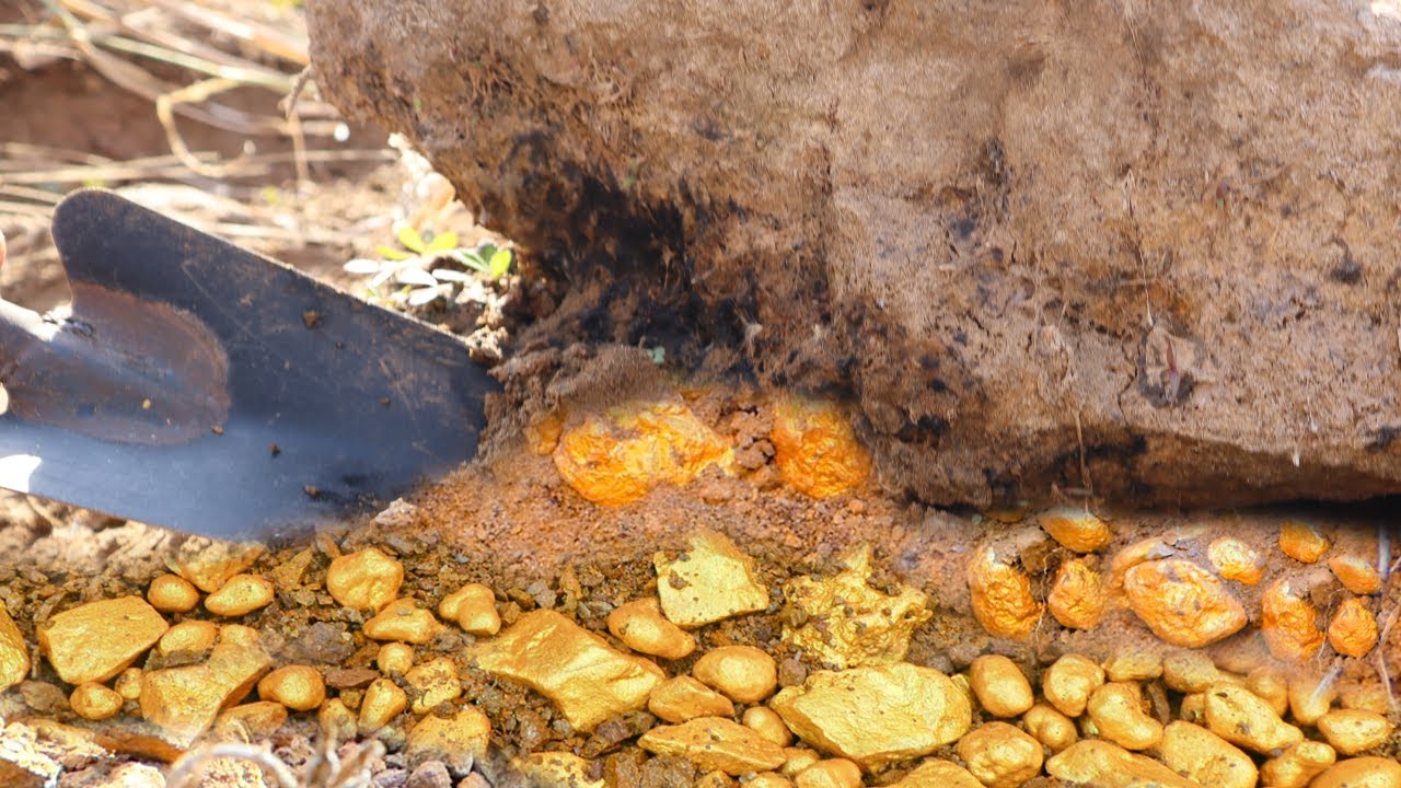 I never imagined that found million worth from huge nuggets of gold ...