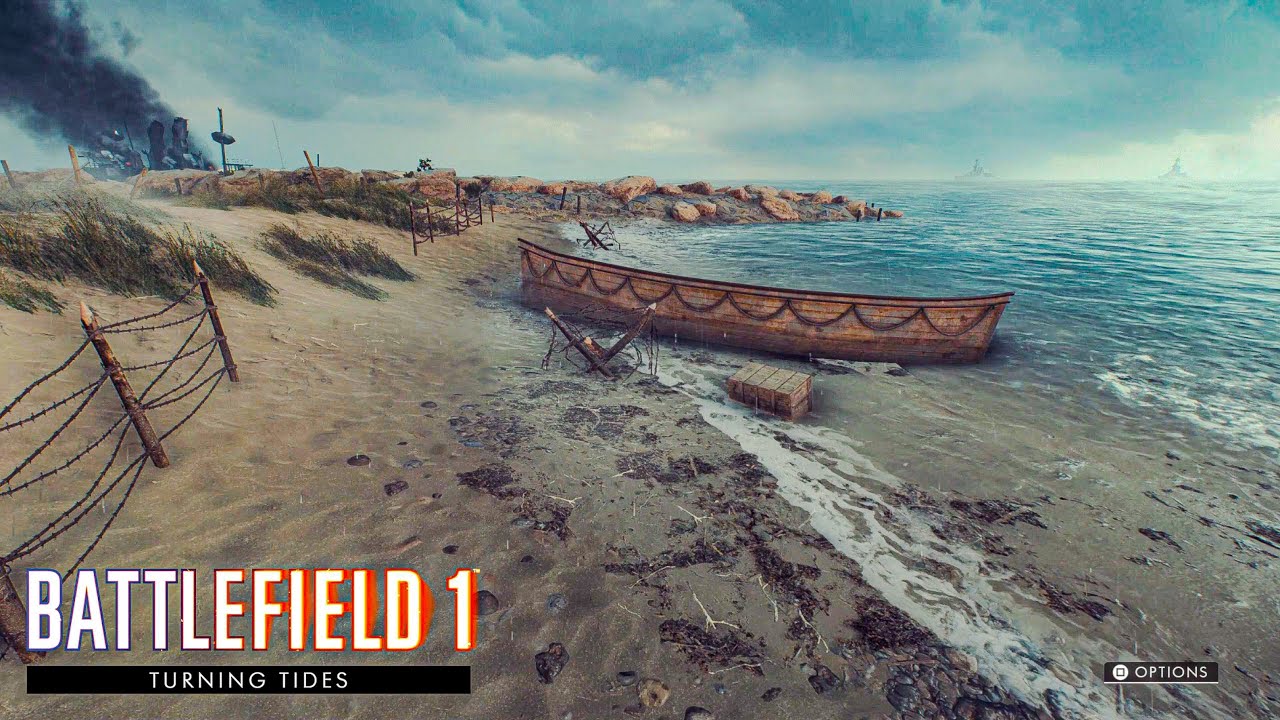 Battlefield 1 | 4. Beaches of Sand & Blood | Turning Tides OST 🎵 - YouTube