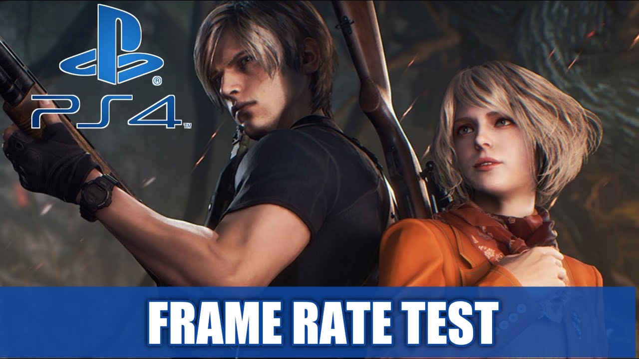 Resident Evil 4 Remake PS4-Frame Rate Test - YouTube