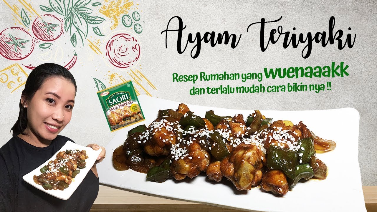 RESEP AYAM TERIYAKI | Quick and easy chicken teriyaki recipe - YouTube