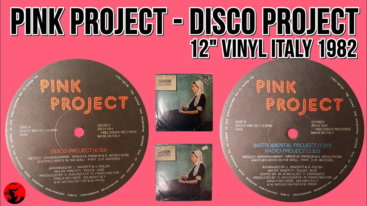 Pink Project - Disco Project (12" Vinyl Italy 1982) - YouTube