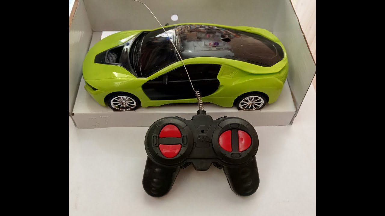 3D Famous Car 4 Channel RC Remote Control Cars with 3D Rechargable ...