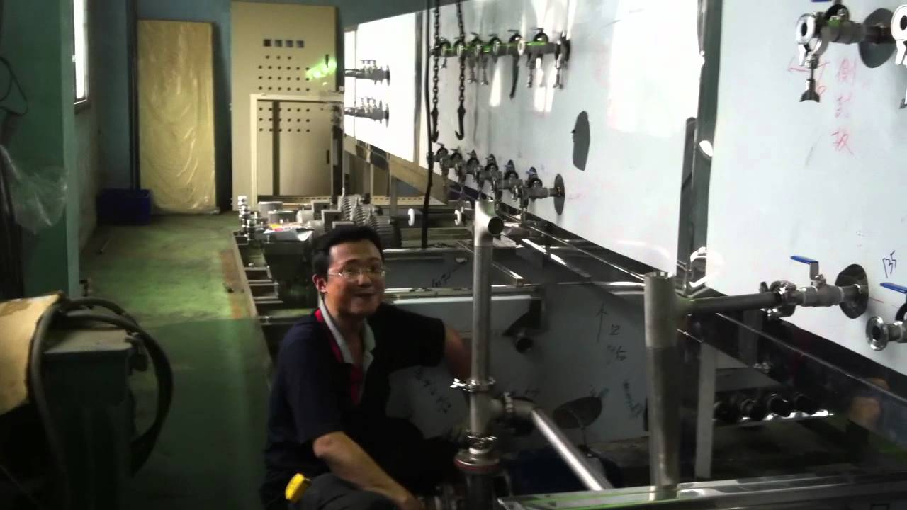 Automatic Industrial Plate Washing machine - YouTube