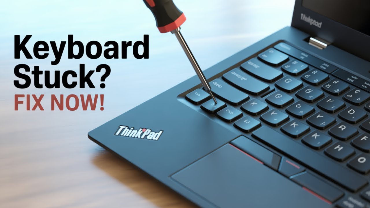Why Your ThinkPad Keyboard Is STUCK And How to Fix It Fast - YouTube