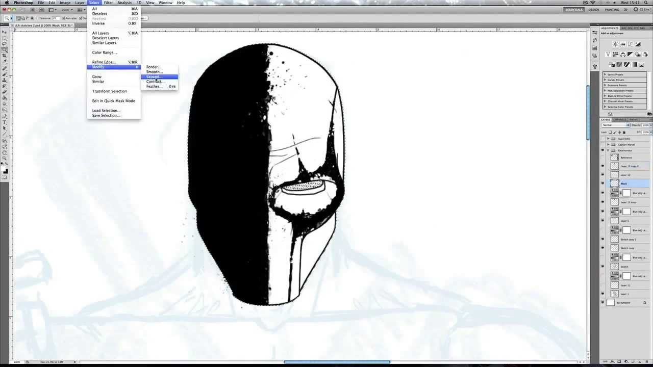 Deathstroke Sketch - YouTube