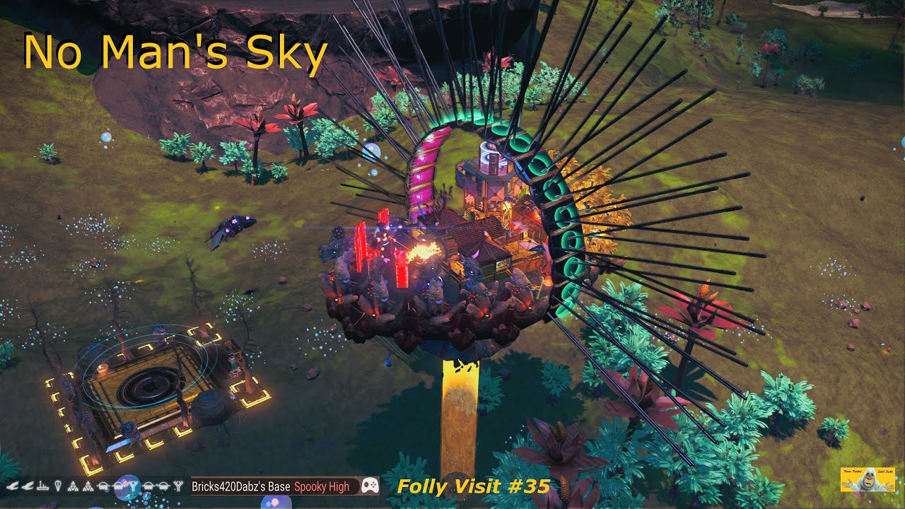 #35 | No Man's Sky | Jul 2024 | Tour NMS Folly Bases | Get Build Ideas ...