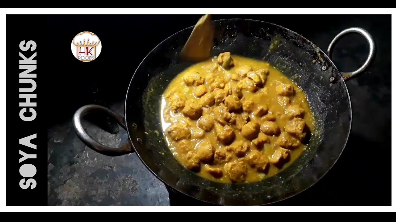 Soya Chunks Curry Recipe | Restaurant Style Soya Chunks Curry - YouTube