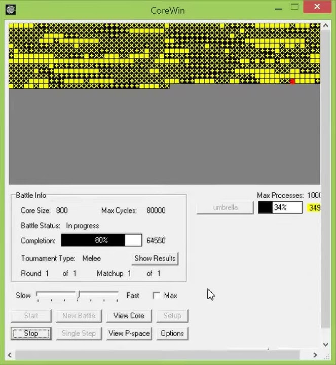 Corewar - Hand-Written Warrior - YouTube