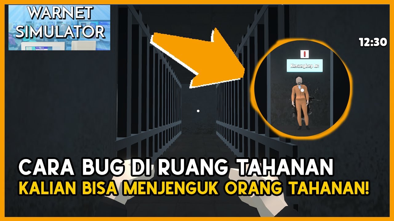 CARA BUG MENGUNJUNGI RUANG TAHANAN DI WARNET SIMULATOR INDONESIA # ...