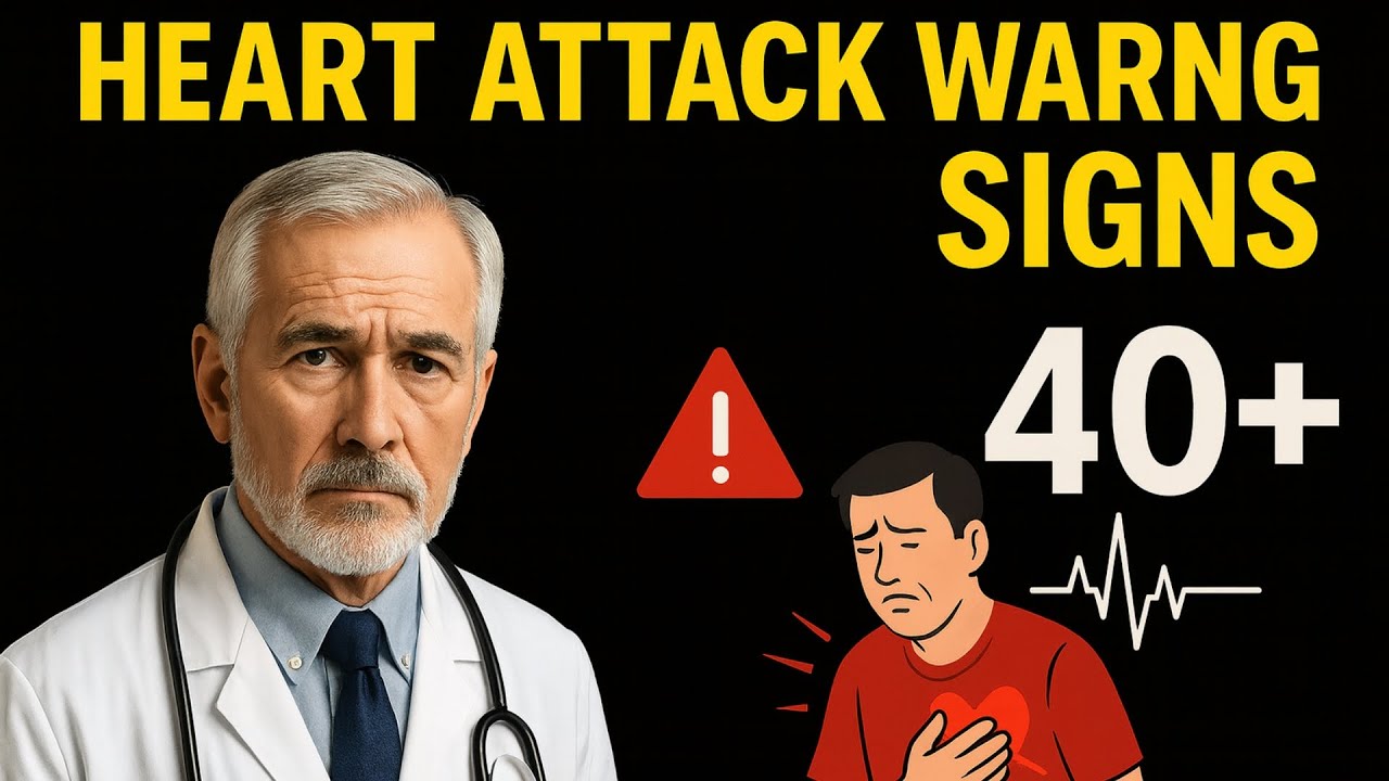 Heart Attack Warning Signs Many People Over 40 Still Ignore (Silent ...